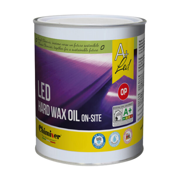 Wood Floor oil - LED HARD WAX OIL on-site